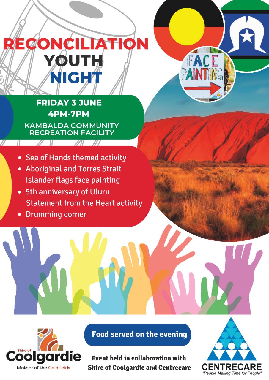 Reconciliation Youth Night Kambalda » Coolgardie Shire Council