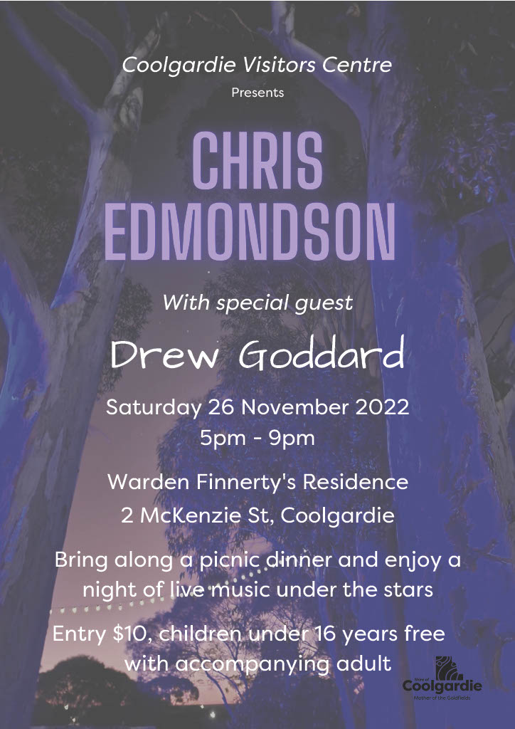 Chris Edmondson Coolgardie Sundowner » Coolgardie Shire Council