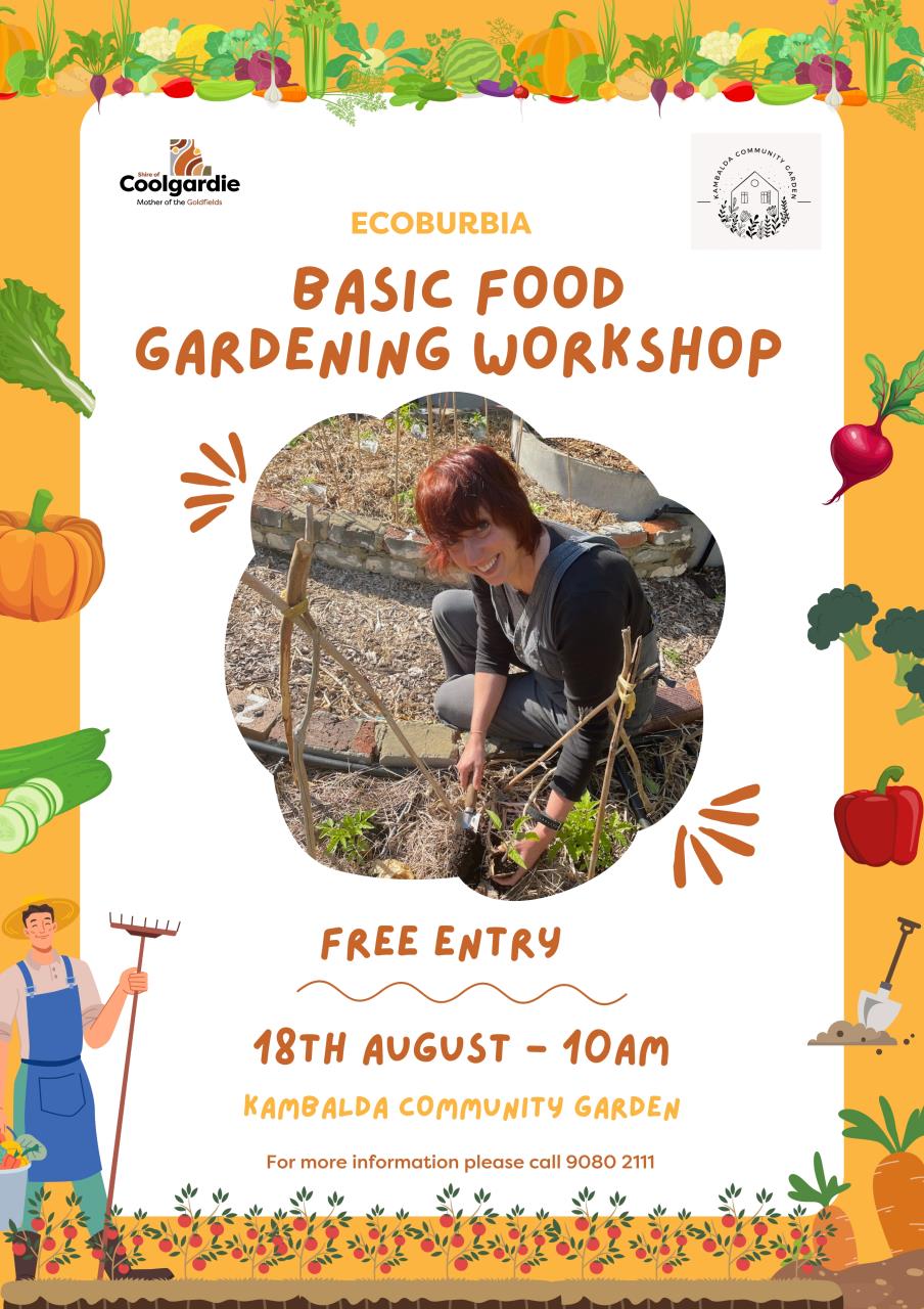 Ecoburbia Basic Food Gardening Workshop » Coolgardie Shire Council