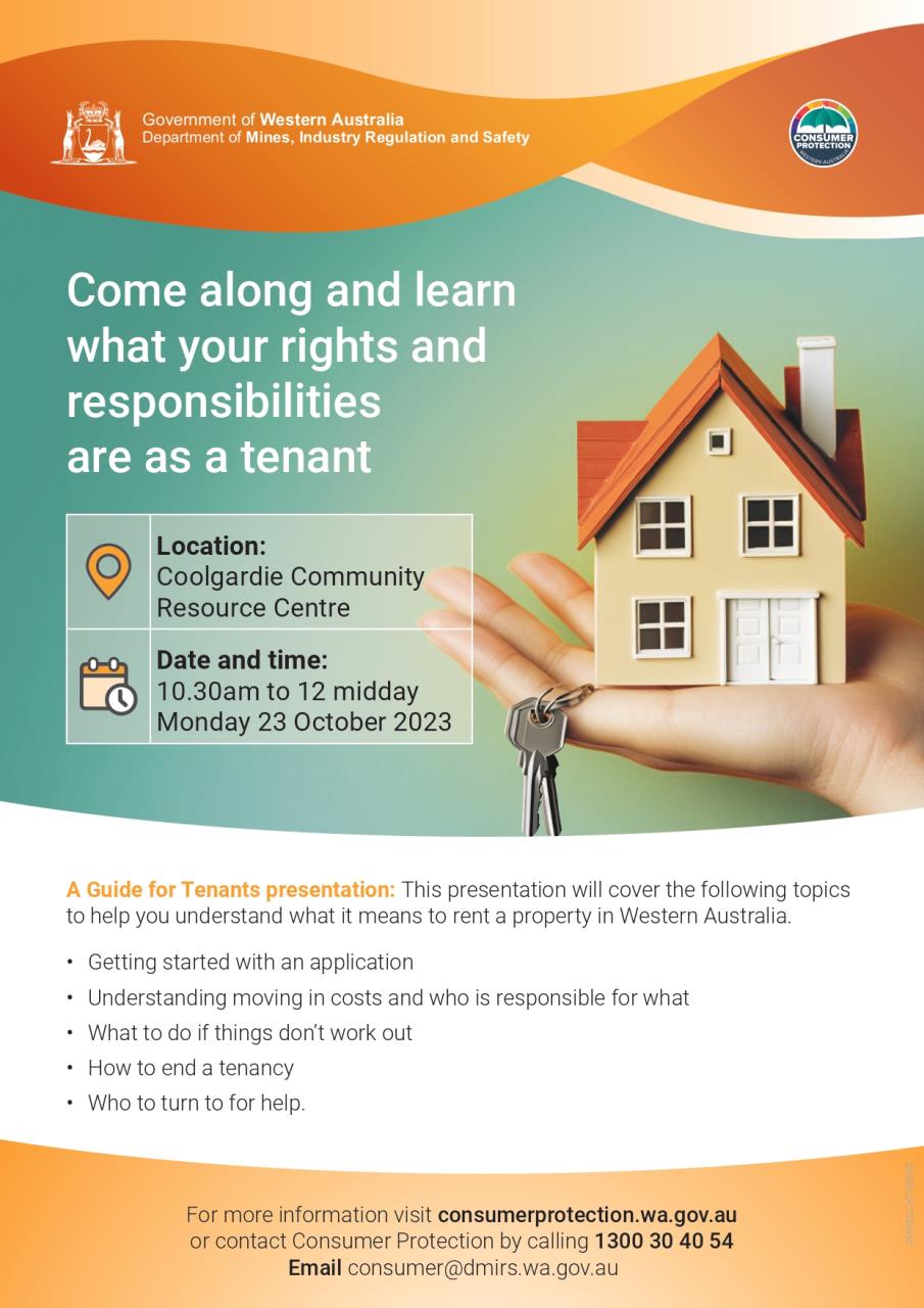 Consumer protection guide for Tenants - Coolgardie » Coolgardie Shire ...