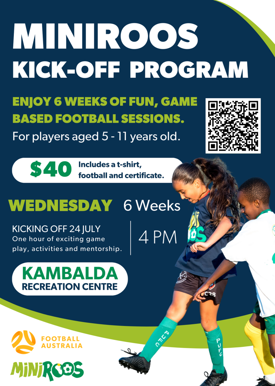 Kambalda Miniroos kick-off program » Coolgardie Shire Council
