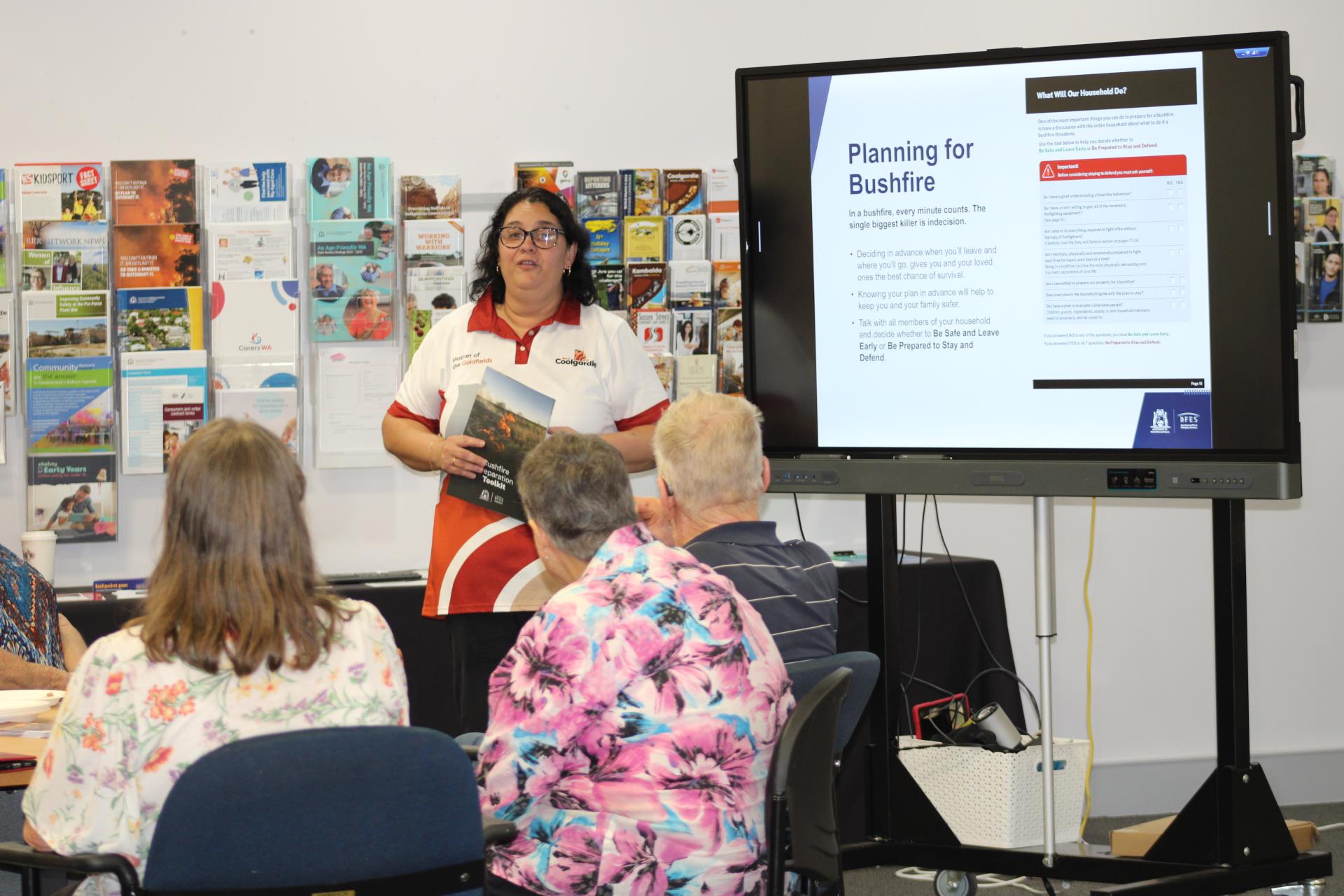News Story - Seniors Brush up on Bushfire Awareness » Coolgardie Shire ...