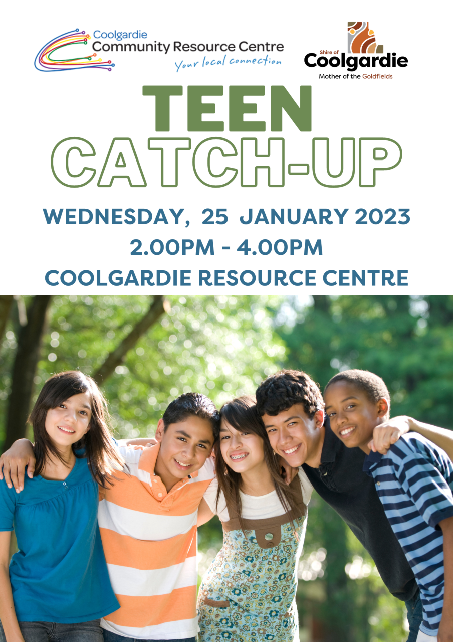 Teen Catch Up » Coolgardie Shire Council
