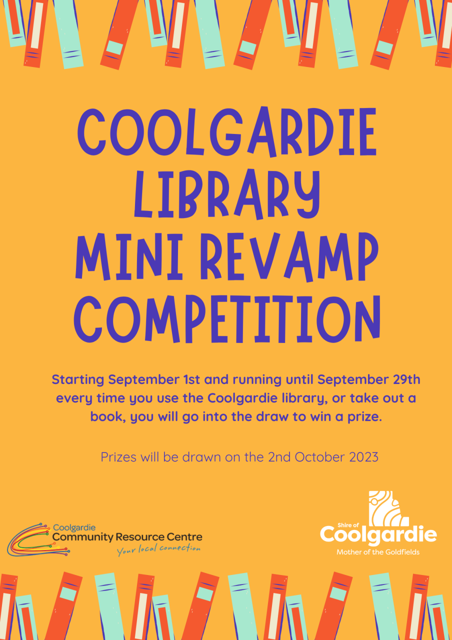 Coolgardie Library Mini Revamp Competition » Coolgardie Shire Council
