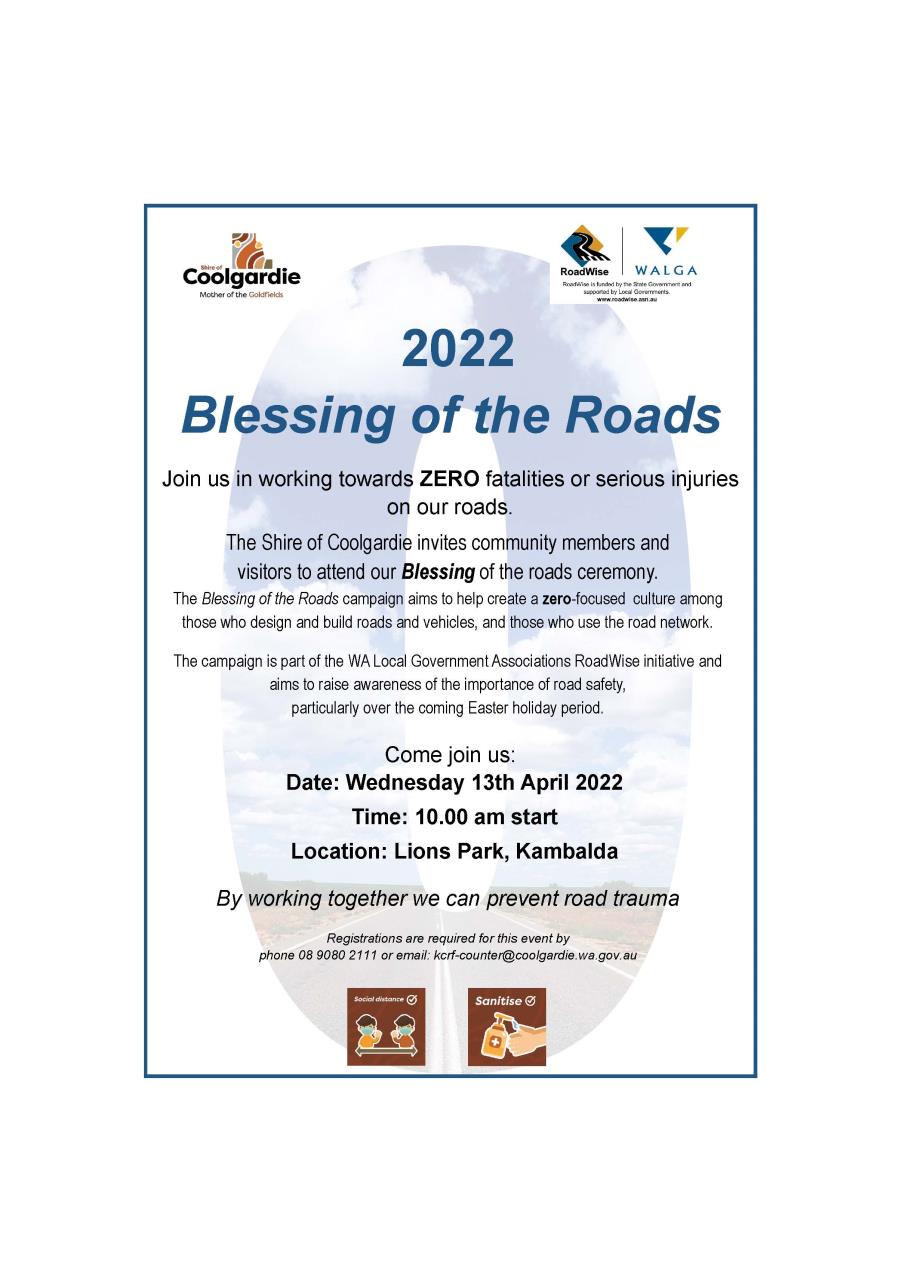 Blessing of the Roads » Coolgardie Shire Council